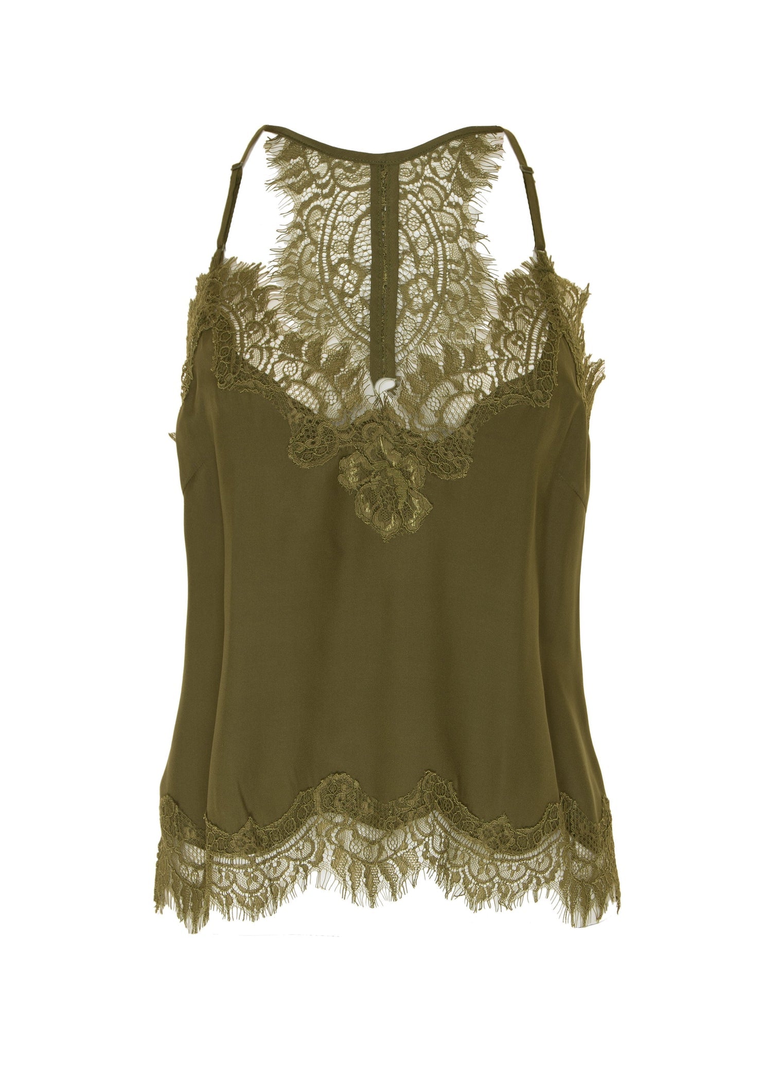Gold Hawk Lucy Crop Cami - PapillonStyles
